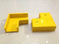 China 50mm FRP Handrail Fence System GRP Cross Tee Fittings Clamp Accessories for Industrial Use for sale