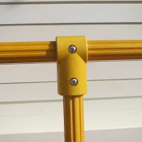 China FRP Fiberglass Composite Handrail 36mm Diameter Round Tube for Stair Railings Industrial Use for sale