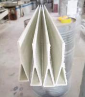 China FRP Fiberglass Duck Chicken Poultry House Flooring Support Beam T120A 15-30 Year Life for sale