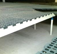 China FRP Fiberglass Duck Chicken Poultry House Flooring Support Beam T120A 15-30 Year Life for sale
