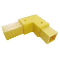 China FRP Square Tube Handrail System 38mm x 38mm Corrosion Resistant Non Conductive for sale