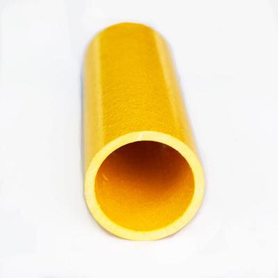 China Pultruded FRP Fiberglass Round Tube 18x11mm to 150x9.5mm for Water Treatment for sale