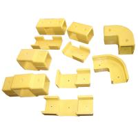 China FRP Square Tube Handrail System 38mm x 38mm Corrosion Resistant Non Conductive for sale