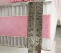 China FRP Fiberglass Sandwich Panel Trailer Truck Insulation PU Foam Board 25-100mm for sale
