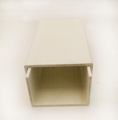 China Electrical Insulated GFRP Cable Bridge FRP Material Cable Tray 100mm 200mm 300mm Width Cutting Service for sale