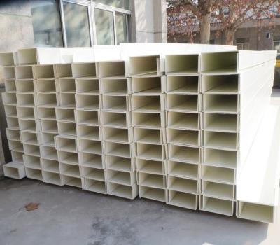 China FRP Smooth Fiberglass Cable Tray 100mm 200mm 300mm Width for Cable Support for sale