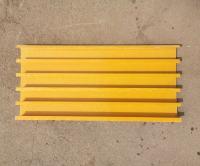China Pultruded FRP Grating Walkway 40mm Height for Chemical Plant Trench Drain Cover for sale