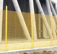 China FRP Fence for Cooling Tower Fiberglass Reinforced Plastic Handrail UV Protection 11.6m Length for sale