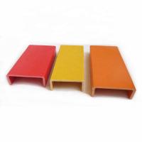 China Pultruded FRP Composite Channel Profile 50x32x5mm for Industrial Structural Support for sale