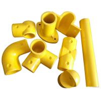 China FRP Round Tube Handrail Corrosion Resistant Non-Conductive Custom Length for Safety for sale