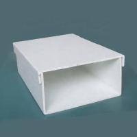 China FRP Pultruded Fiberglass Channel Cable Tray 100mm 200mm 300mm Wide for Easy Maintenance for sale