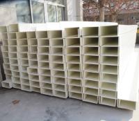 China FRP Pultruded Fiberglass Channel Cable Tray 100mm 200mm 300mm Wide for Easy Maintenance for sale