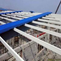 China FRP Roof Purlin Profile 110x50x4.5mm High Load Bearing Fiberglass Structural Beam for Industrial Support for sale