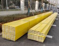 China FRP Roof Purlin Profile 110x50x4.5mm High Load Bearing Fiberglass Structural Beam for Industrial Support for sale