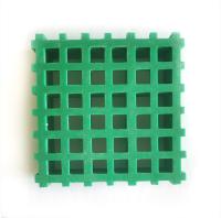 China High Strength Molded Fiberglass Grating 38x38mm Insulated GRP FRP Grating for Marine Industrial Platforms for sale