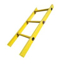 China Customized Length Non-slip FRP/GRP Insulation Ladders for Power Fields and Chemical for sale
