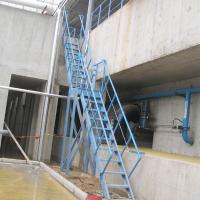 China Customized Length Non-slip FRP/GRP Insulation Ladders for Power Fields and Chemical for sale
