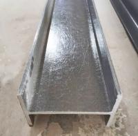 China Lightweight Pultruded Fiberglass H Beam 19x19mm to 110x50mm for Roof Floor Support for sale