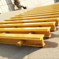 China FRP Pultruded Grating T Bars 25mm to 65mm Height for Slip-Resistant Fire-Retardant Flooring for sale