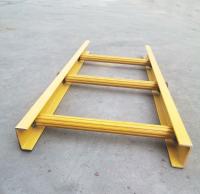 China Electrical Insulated FRP Fiberglass Straight Ladder 250 lbs Capacity Custom Length 0.5m to 4m for sale