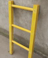 China Electrical Insulated FRP Fiberglass Straight Ladder 250 lbs Capacity Custom Length 0.5m to 4m for sale