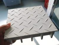 China FRP Grating Walkway 20mm to 50mm Height Chemical Corrosion Resistant Molded Grating for sale
