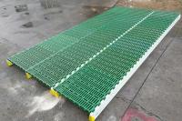 China FRP Goat Plastic Slat Floor Support Beam 1m to 11.6m Length High Strength Livestock for sale