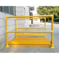 China UV Resistant FRP Composite Balustrade Handrail 50mm Corrosion Proof for sale