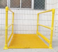 China UV Resistant FRP Composite Balustrade Handrail 50mm Corrosion Proof for sale