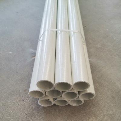 China High Strength GRP Fiberglass Conduit 18x11mm for Electrical Cable Protection for sale