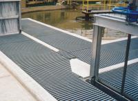 China Corrosion Resistant Pultruded Fiberglass Grating Cover Panel 38mm 50mm Anti-slip Surface for sale