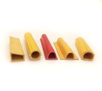 China Insulated GFRP Ladder Rungs and Rails 1m to 11.6m FRP Ladder Profiles for Electrical Power for sale