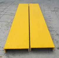 China Insulated GFRP Ladder Rungs and Rails 1m to 11.6m FRP Ladder Profiles for Electrical Power for sale