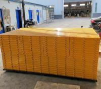 China Anti-Slip Pultruded FRP Trench Grate 25mm to 65mm Height Fiberglass Panel for sale