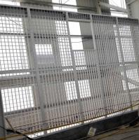 China Insulated FRP Safety Fence 80mm Square Mesh GRP Grating Corrosion Resistant 7.0kg per sqm for sale