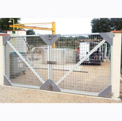 China FRP Insulated Barrier Gate with GRP Fiberglass Grating for Power Safety Up to 3m Width for sale