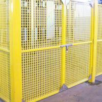 China FRP Insulated Barrier Gate with GRP Fiberglass Grating for Power Safety Up to 3m Width for sale
