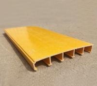 China Pultruded FRP Floor Drain Grate Cover 38mm High Corrosion Resistant Heavy Duty for sale