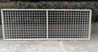 China FRP Insulated Barrier Gate with GRP Fiberglass Grating for Power Safety Up to 3m Width for sale