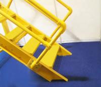 China FRP Single Straight Ladder 0.5m to 6m Chemical Corrosion Resistant Industrial Step Ladder for sale