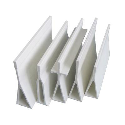 China High Strength FRP Fiberglass Support Beam 100x32mm Pultruded Composite Beam for Plastic Slat Floor for sale
