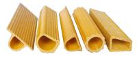 China FRP D Shape Tube Insulated Ladder Rungs High Strength Fiberglass 25mm x 50mm for sale