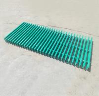 China Pultruded FRP Fiberglass Drainage Grating 38mm High Corrosion Resistant High Strength for sale