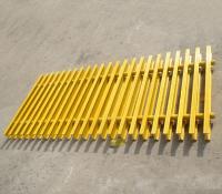 China Pultruded FRP Fiberglass Drainage Grating 38mm High Corrosion Resistant High Strength for sale