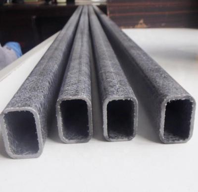 China Lightweight Fiberglass FRP Rectangular Tube 20x13x2.2mm for Hockey Stick Handle for sale