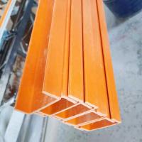 China Anti-Corrosion GRP FRP Channel Section Fiberglass C Shape Channel 2mm to 50mm Thickness for sale