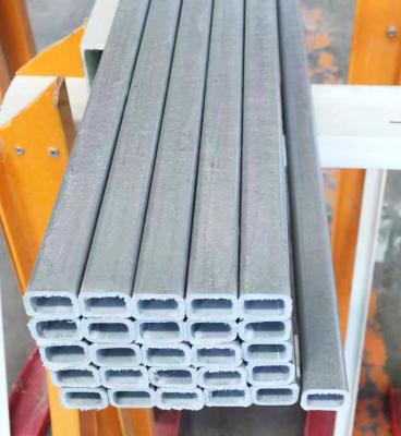 China 30mm Fiberglass Rectangular Tube Lightweight FRP Tube for Ice Hockey Stick Handle for sale