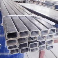 China 30mm Fiberglass Rectangular Tube Lightweight FRP Tube for Ice Hockey Stick Handle for sale