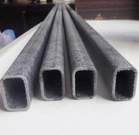 China 30mm Fiberglass Rectangular Tube Lightweight FRP Tube for Ice Hockey Stick Handle for sale