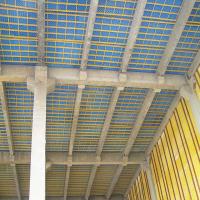 China FRP Grating Support Bracket for Cooling Tower Filler High Strength Fiberglass 25mm to 80mm for sale